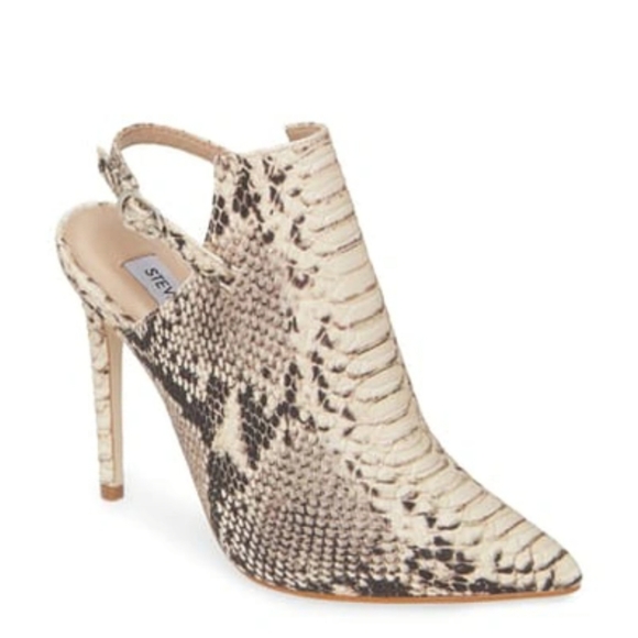 Steve Madden | Shoes | Steve Madden Daily Natural Snakeskin Slingback ...
